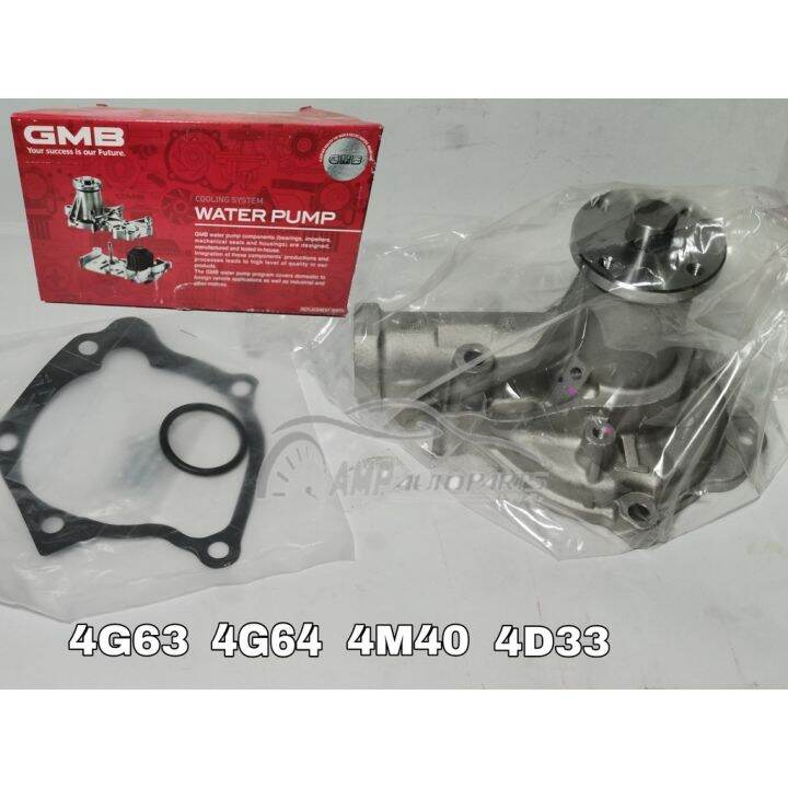 GMB WATER PUMP MITSUBISHI ADVENTURE GAS L300 4G63 4G64 4M40 4D33 Pajero ...