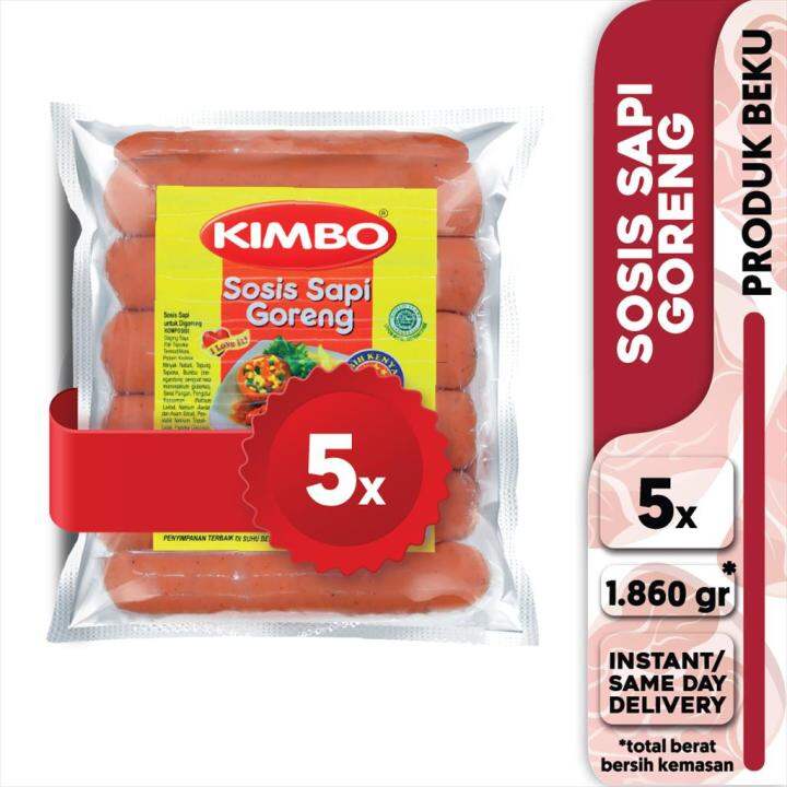 KIMBO Sosis Sapi Goreng12 5x | Lazada Indonesia