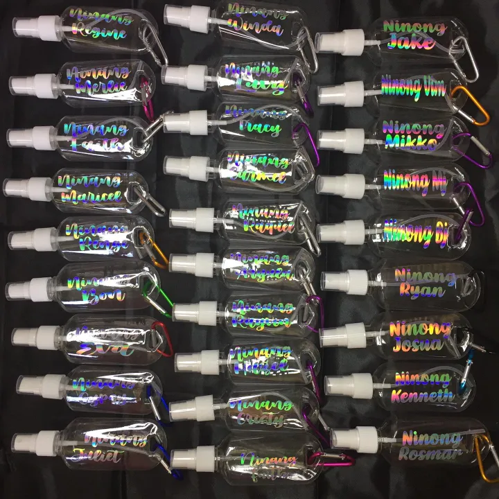 Alcohol Spray Keychain Personalized | Lazada PH