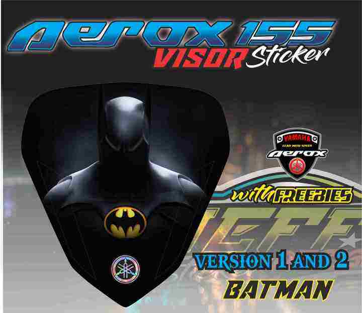 YAMAHA AEROX VISOR STICKER version 1 and 2 | Lazada PH