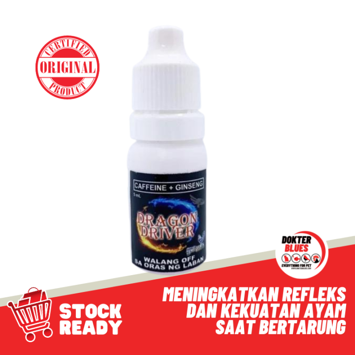 Doping Ayam DRAGON DRIVER (5ml) Obat Vitamin Suplemen Ayam | Lazada ...