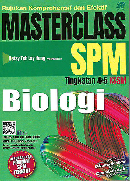 Master Class SPM Biologi Tingkatan 4 & 5 | Lazada