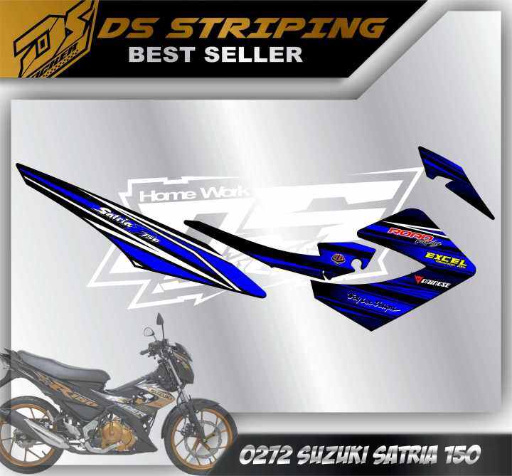 0272 Stiker Striping Satria FU 150 | Lazada Indonesia