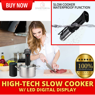High-tech Slow Cooker Stick for Beef 1800W Sous Vide Waterproof LED ...