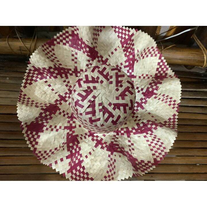 Native Hat From Bicol Unisex out of Buri Scallop and lagare design ...