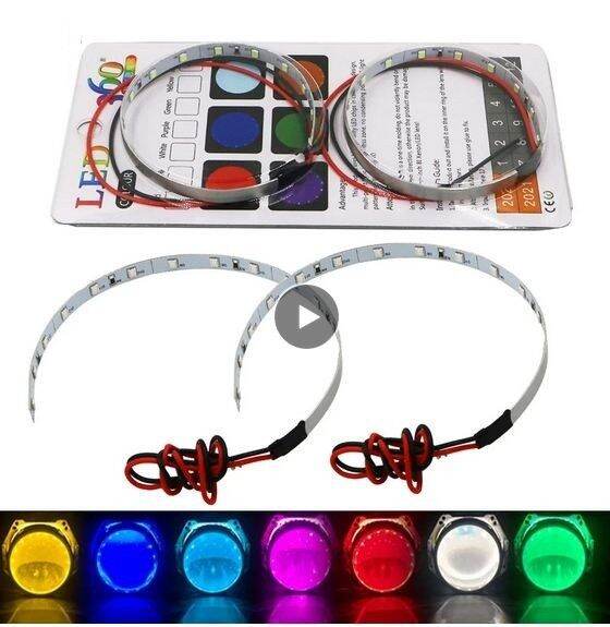 Lampu LED DEVIL EYE DEMON EYES DE 360 projector hid biled bi led ...