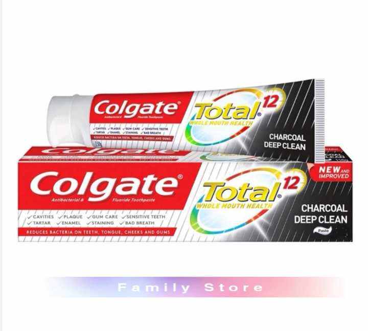 Colgate Total Charcoal Deep Clean Toothpaste 110g | Lazada