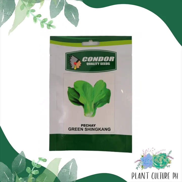Condor Quality Seeds Pechay Green Shingkang 0.5g by Plant Culture PH ...