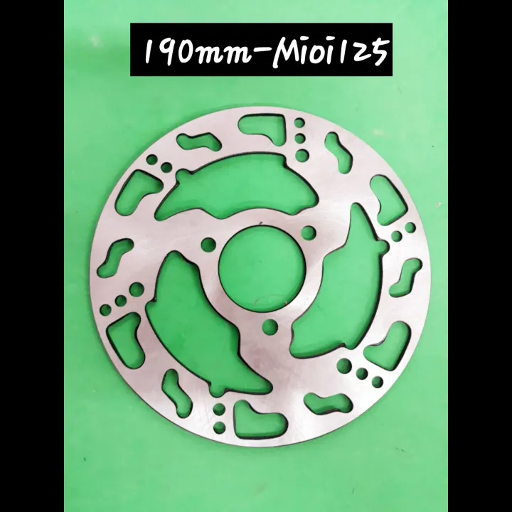 [pogishop] LIGHTEN DISC PLATE MIN.TH.3.5MM (190MM) COLOR: CHROME MODEL ...