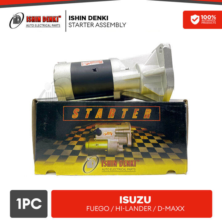 Ishin Denki Starter Assembly Isuzu D-Max / Fuego / Hi-Lander / Pick-Up ...