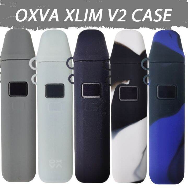 oz387gn oxva xlim v1/v2 case premium lace Texture Cover Soft Rubber ...
