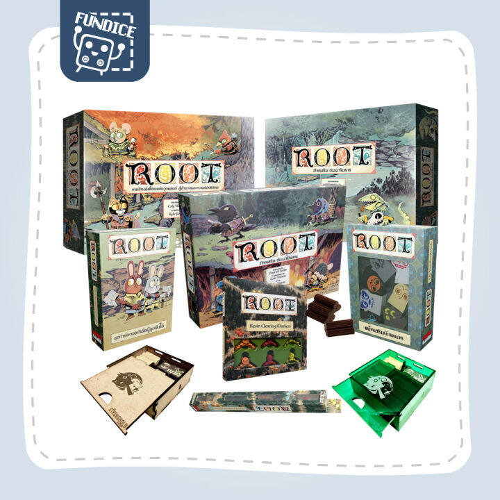 Fun Dice: ROOT เวอร์ชั่นภาษาไทย (Thai Version) Board Game (Stronghold ...