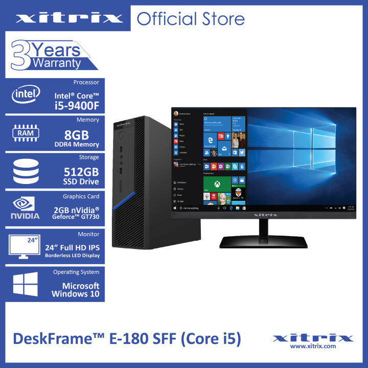 Xitrix DeskFrame E-180 ( Core i5) Desktop Computer | Lazada PH
