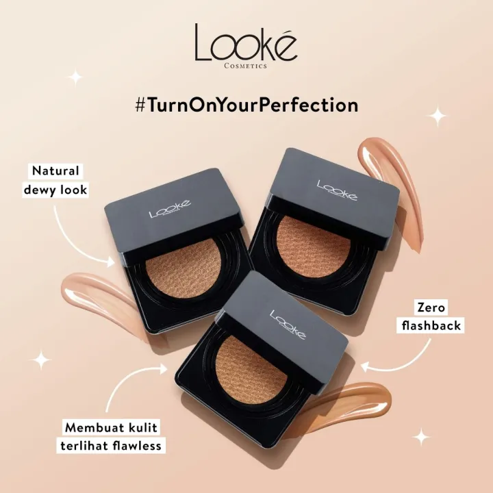 Looke Holy Flawless BB Cushion - Looke Cosmetic - Iris - Clio - Diana ...