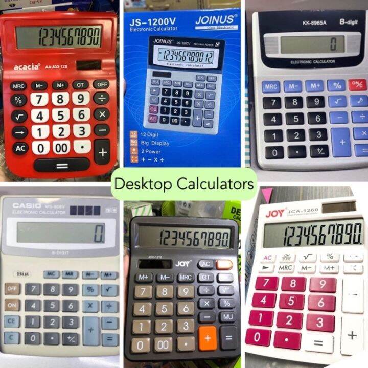 25th ️Desktop desk office 2 way solar/battery powered cashier ...
