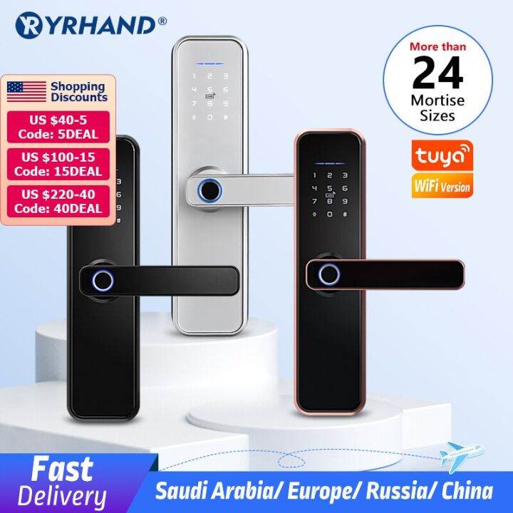 Cerradura Intelige X5 Waterproof Tuya Biometric Fingerprint Security ...