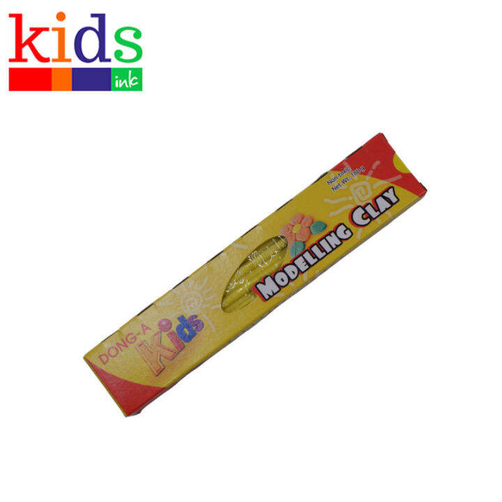 Dong-a Kids Modelling Clay 180g Bar, Yellow - Kids Ink | Lazada PH