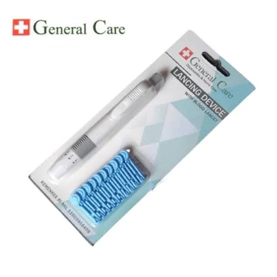 LANCING DEVICE/AUTOCLICK/PEN LANCET GENERAL CARE #AMG | Lazada Indonesia