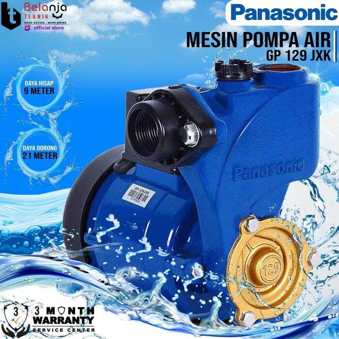 Panasonic Pompa Air Manual GP 129 JXK 9 Meter Water Pump 125 Watt ...