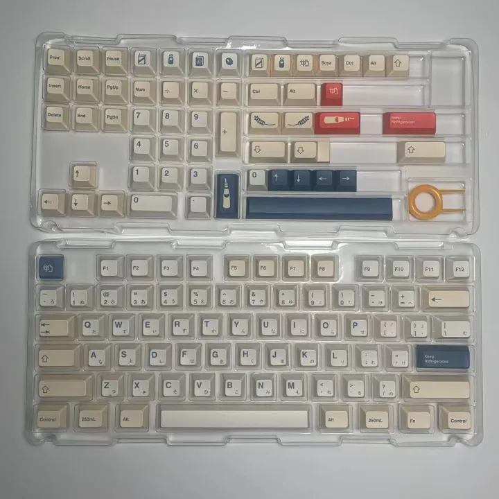 Soya keycap 131 keys HSA Profiles PBT Dye-Sublimation For VN68 MK80 61 ...