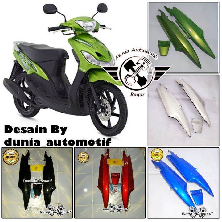 Body Mio Smile New Mio Sporty 2008 2009 2010 2011 2012 Warna Putih ...