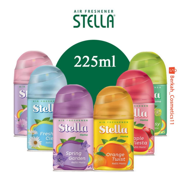 Refill Stella Pengharum Ruang Otomatis 225 ml / Stella Matic Refill 225 ...