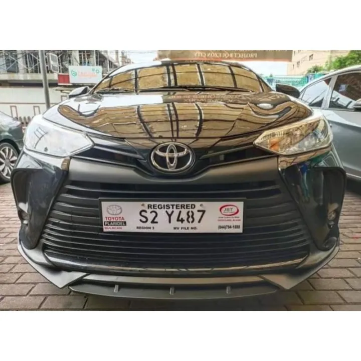 【Hot Stock】 Toyota Vios 2014 to 2021 Front Bumper Chin Double Blade ...
