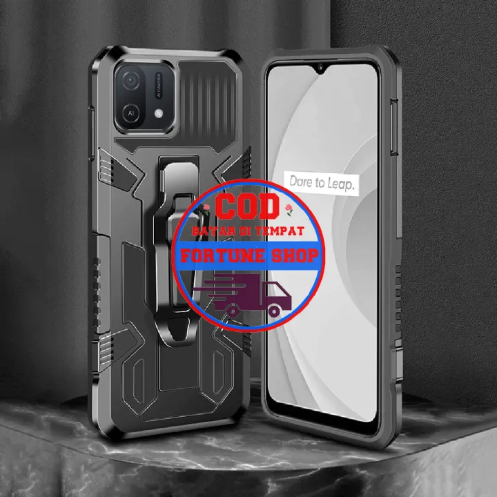 CASE HP COCOK UNTUK HP OPPO A16K - OPPO A16E CASING STANDING BACK KLIP ...