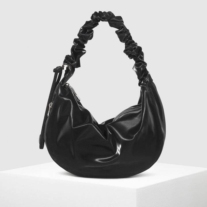 Carlyn พร้อมส่งทันที Carlyn Bag Babe (รุ่นปรับสายได้) สี Glossy Black ...