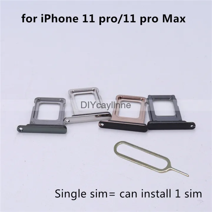 New Original SIM for iPhone 11 Pro / 11 Pro Max Dual Single SIM Card ...