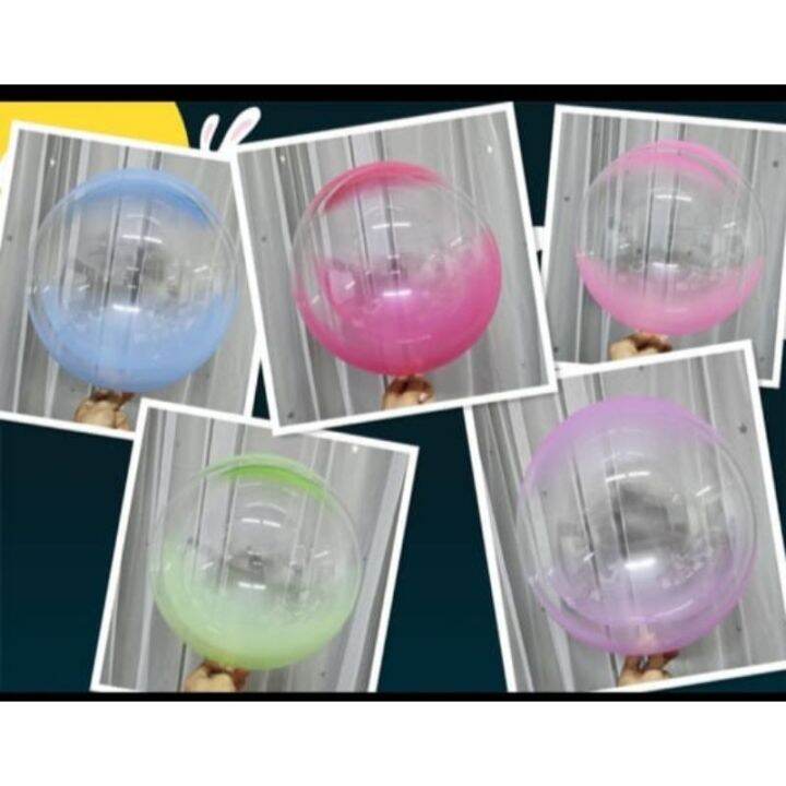 BALON PVC BOBO 18 INCH TRANSPARAN WARNA / BALON BOBO 18 INCH / BALON ...