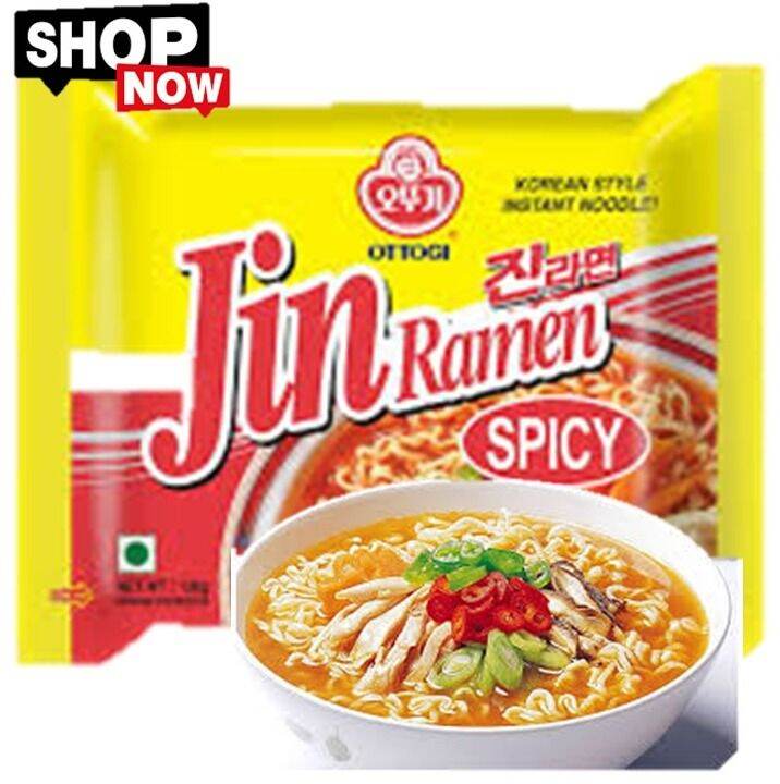 Ottogi Jin Ramen (Spicy Flavor) 120g | Lazada PH