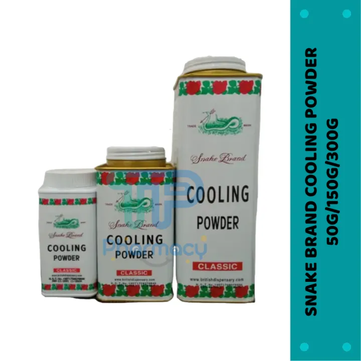 SNAKE BRAND COOLING POWDER CLASSIC 300g/ 150g/ 50g | Lazada