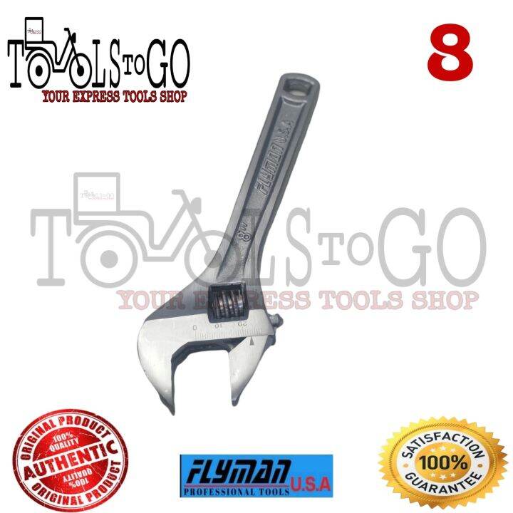 Flyman usa adjustable wrench 8 | Lazada PH