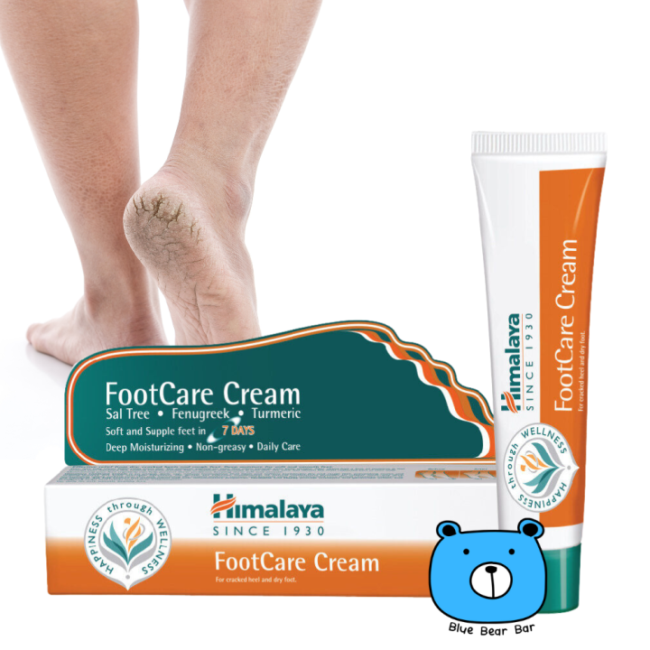 Himalaya Foot Care Cream 75g หิมาลายา ฟุต เเคร์ ครีม ครีมทาเท้า ส้นเท้าแตก (1หลอด/75กรัม ...