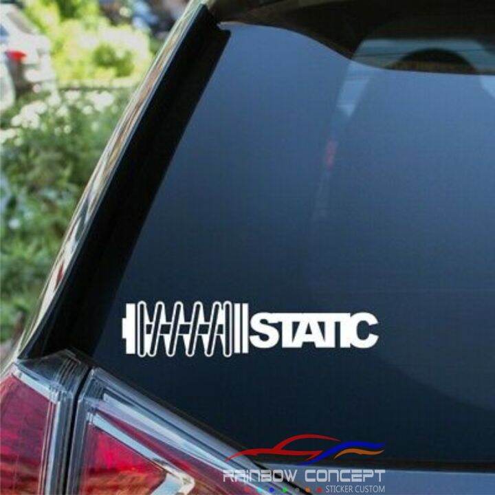 stiker jdm static sticker mobil universal keren | Lazada Indonesia