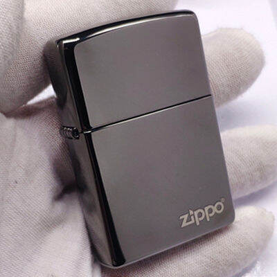 Zippo lighter genuine universal shell without liner black ice Lan Bing ...