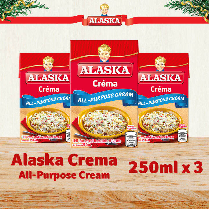 Alaska Crema All-Purpose Cream 250ml Set of 3 | Lazada PH