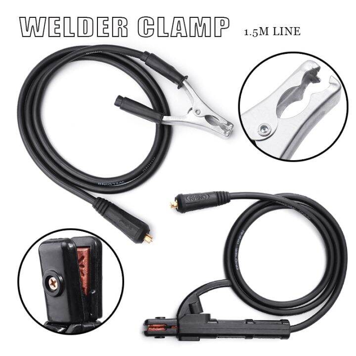 Professional 300A Groud Welding Earth Clamp Clip Set For Mig Tig ARC ...