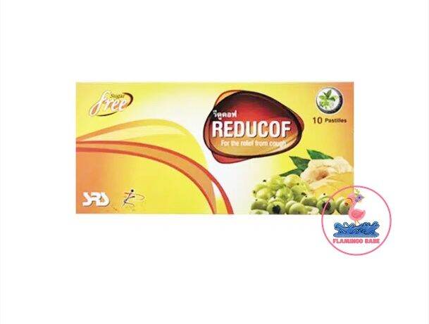 REDUCOF รีดูคอฟ เม็ดอมนุ่ม เยลลี่นุ่ม มะขามป้อม สมุนไพร (1แผง/กล่อง10 ...