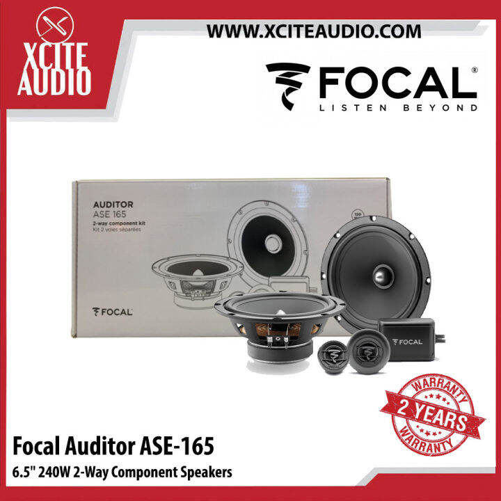 Focal Auditor Evo Series ASE-165 6.5” (16.5CM) 2-Way Component Kit Speakers | Lazada