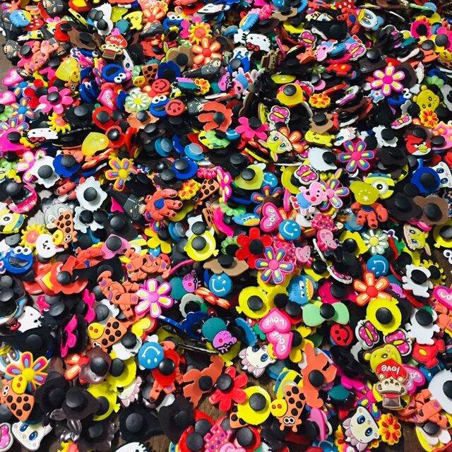 assorted random jibbitz for crocs | Lazada PH