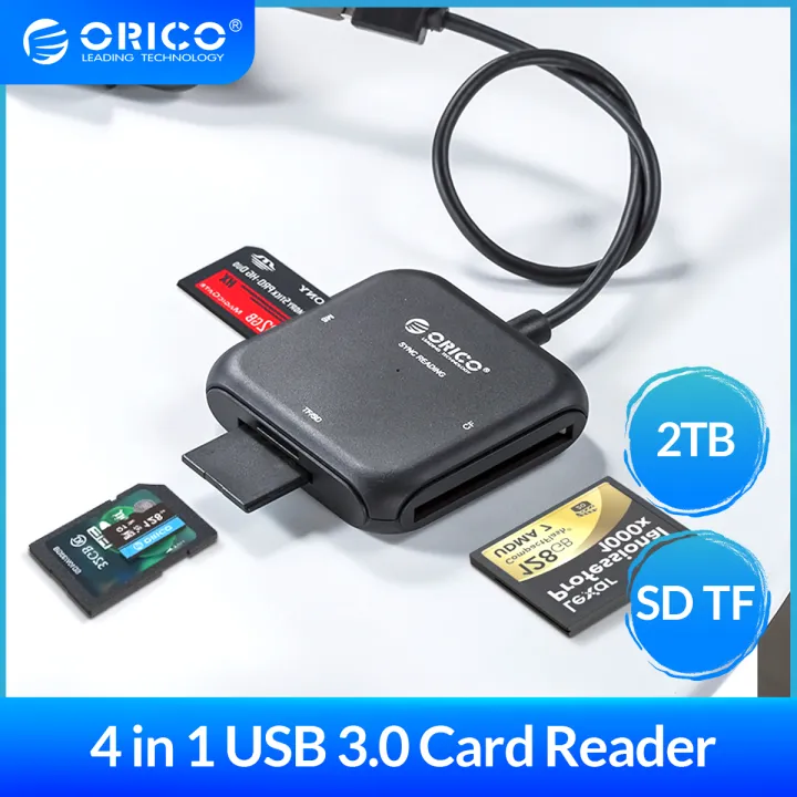 ORICO SD Card Reader Super Speed USB 3.0 SD TF Memory Card Reader Max ...