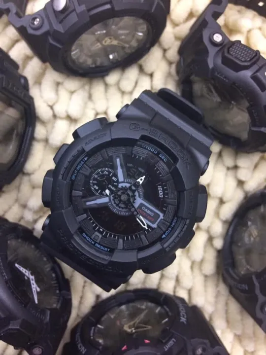 GSHOCK GA110 Solid Black | Lazada PH