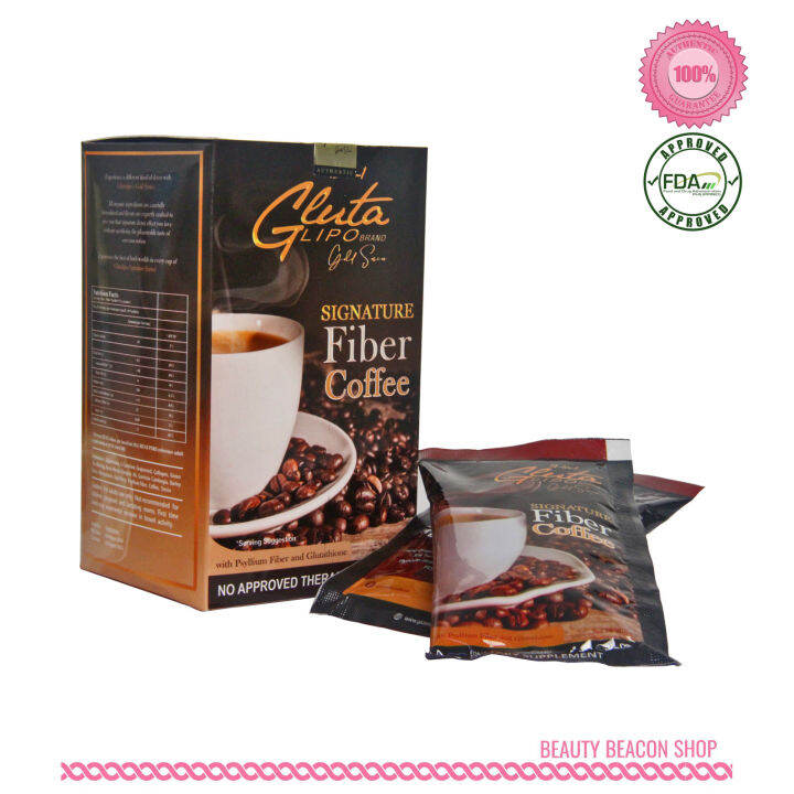 GLUTALIPO GOLD SERIES SIGNATURE FIBER COFFEE | Lazada PH