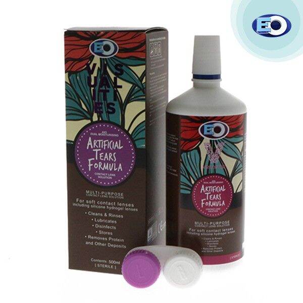 EO Visualities Artificial Tears Formula - Multi-Purpose Contact Lens ...