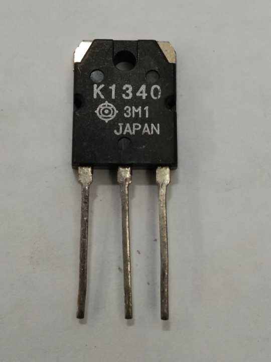 Transistor K1340 2SK1340 N-Channel MOSFET 900V 5A 100W TO3P | Lazada ...