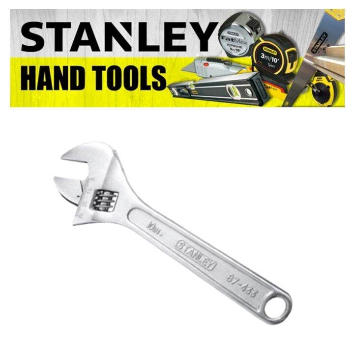 STANLEY ADJUSTABLE SPANNER WRENCH 6'' - 18'' INCH | Lazada