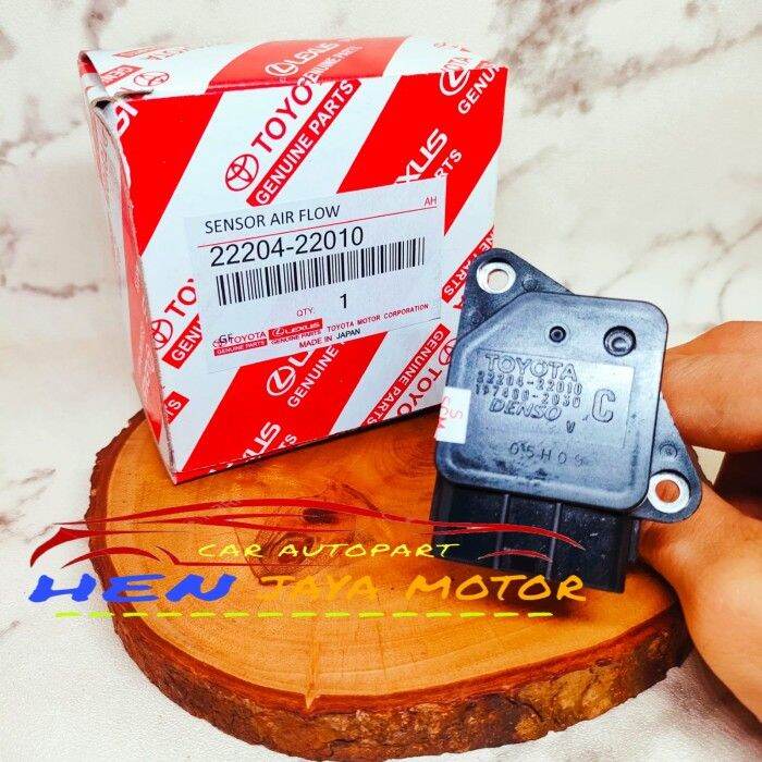 SENSOR MAF SENSOR AIR FLOW TOYOTA INNOVA BENSIN HILUX ALTIS VIOS ORI ...