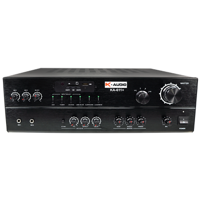 KONZERT K AUDIO KA-611+ 500W x 2 Full Digital Karaoke Amplifier with 2 ...